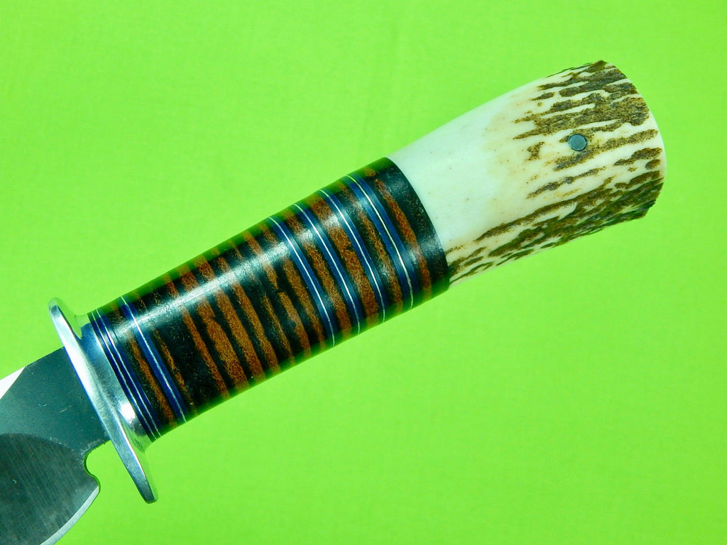 Custom Handmade John Greco Scagel Style Buffalo Skinner Hunting Knife ...