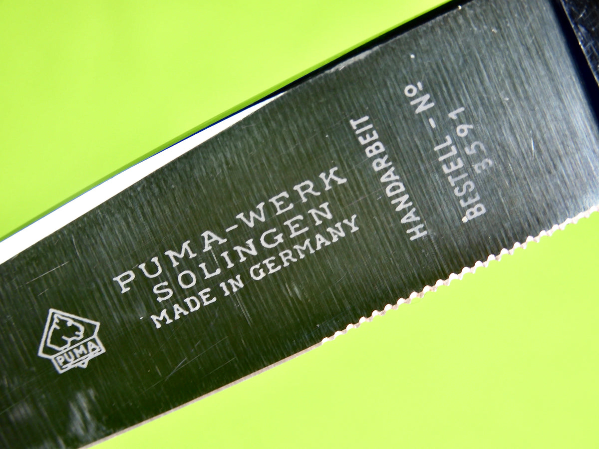 Vintage German Germany Puma Werk Solingen Folding Tools Hunting Knife ...