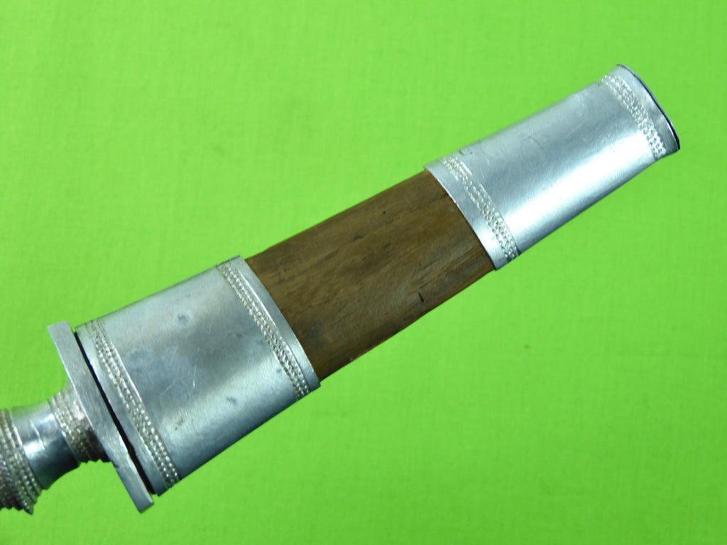 Vintage Old Philippines Philippine Small Punal Moro Kris Knife & Scabb ...