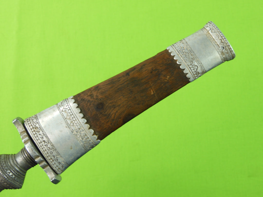 Vintage Old Philippines Philippine Small Punal Moro Kris Knife w/ Scab ...