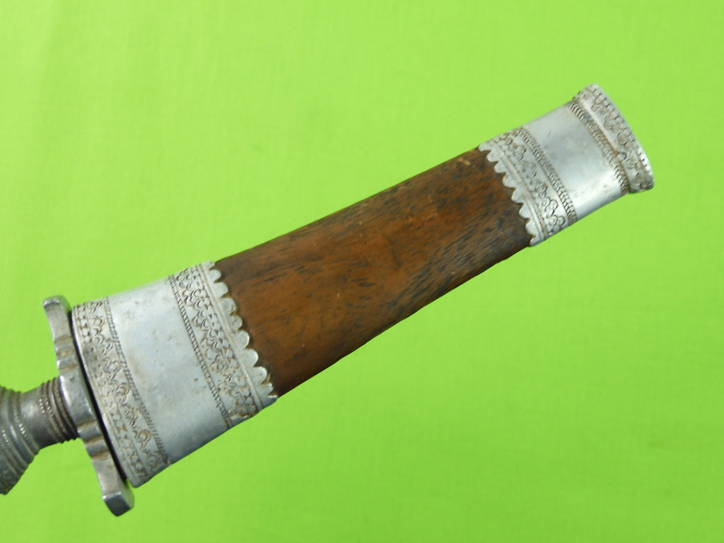 Vintage Old Philippines Philippine Small Punal Moro Kris Knife w/ Scab ...