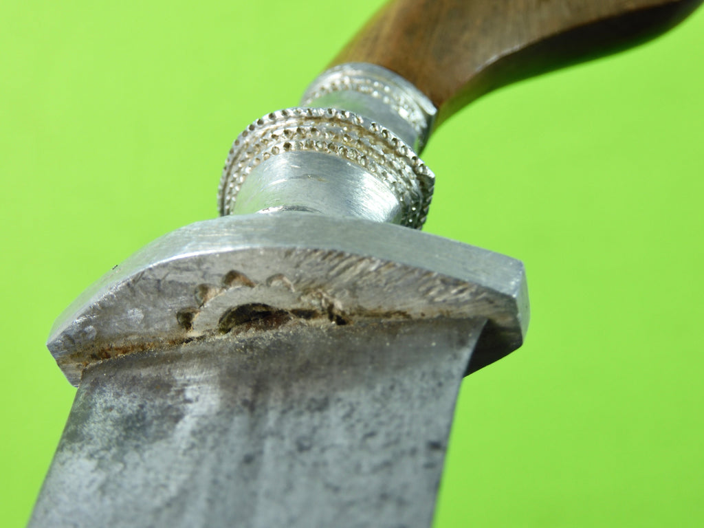 Vintage Old Philippines Philippine Small Punal Moro Kris Knife & Scabb ...