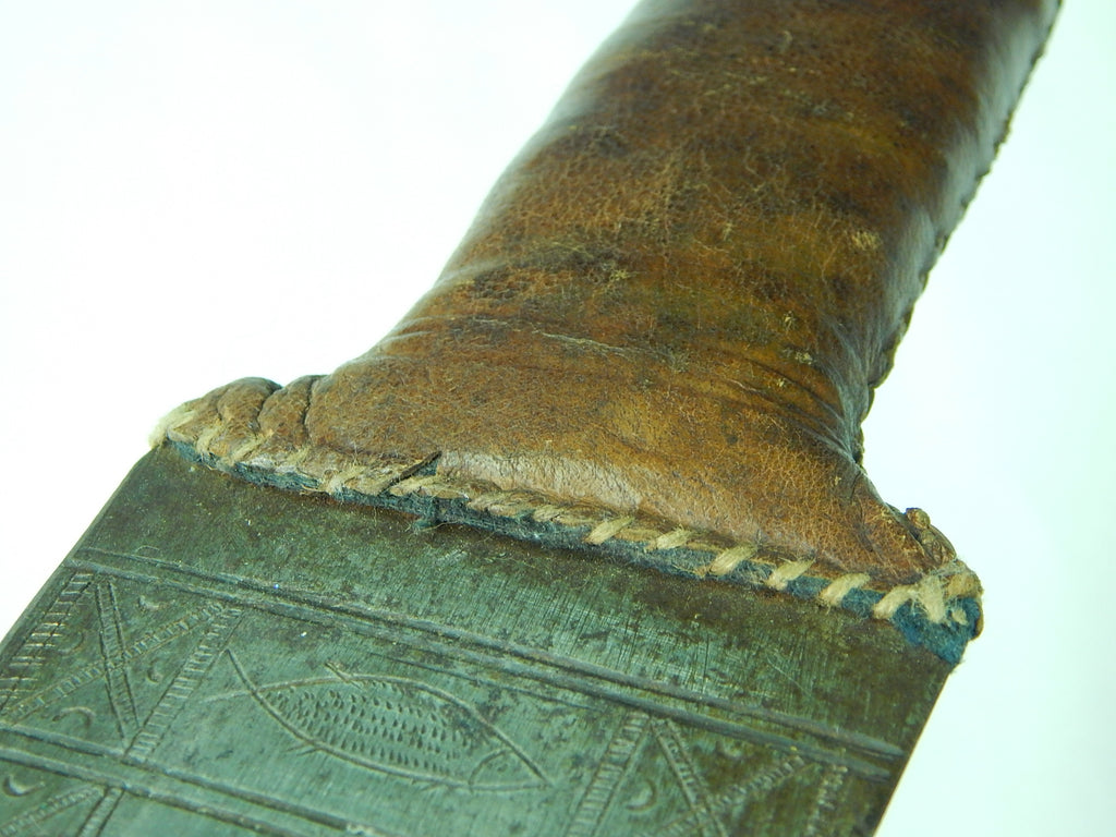 Antique Middle East Turkish Ottoman Arabic Engraved Signed Short Sword ...