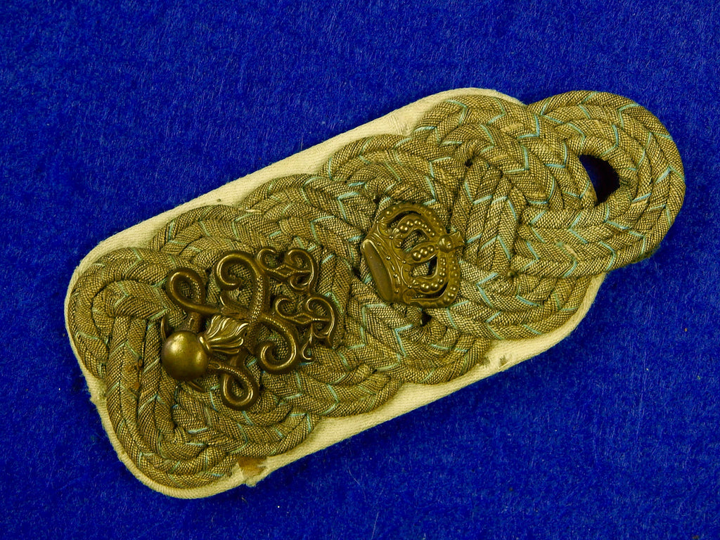 Antique German Germany Pre WW1 Officer's Shoulder Boards Military Unif ...