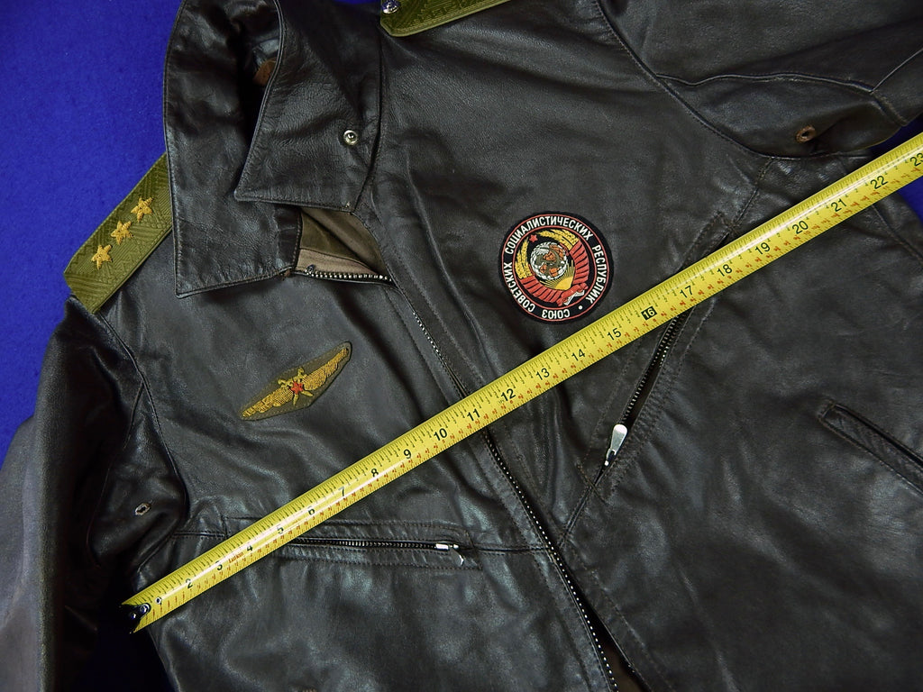Vintage Soviet Russian Russia USSR Aviator Military Pilot Flight Leath ...