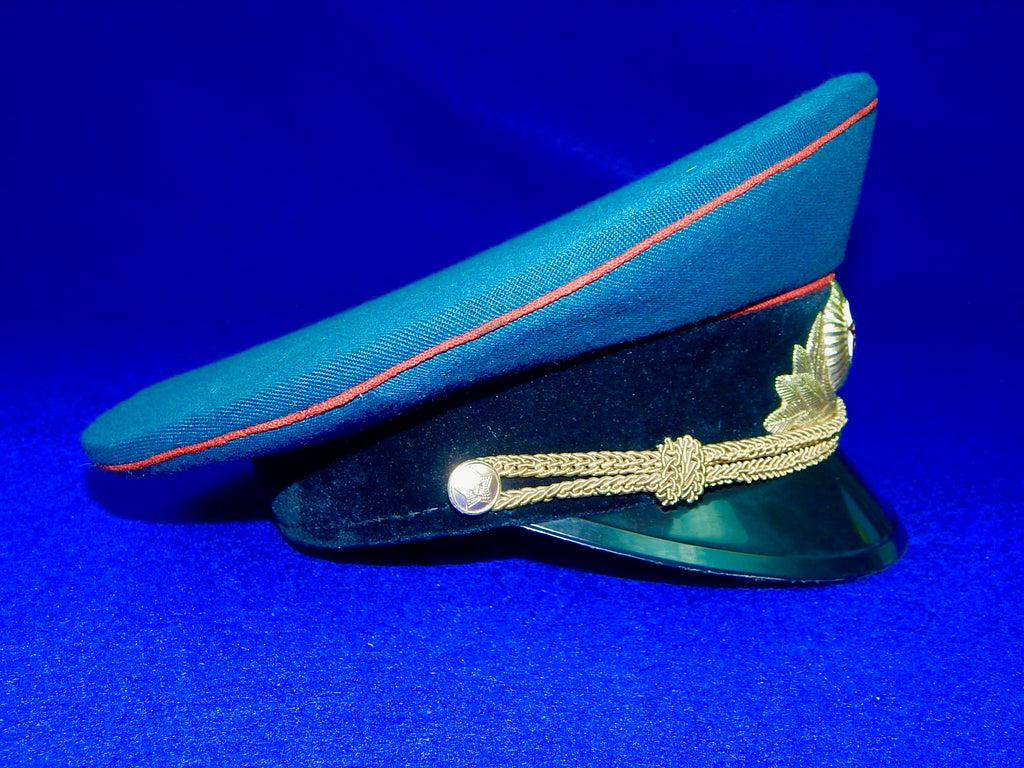 Vintage Soviet Russian Russia USSR KGB Officer's Parade Visor Hat Cap ...