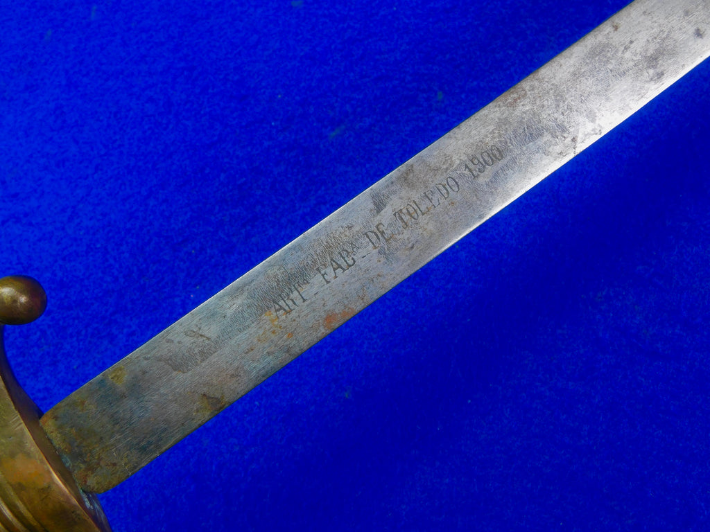 Spanish Spain Antique Old WW1 Short Artillery Sword – ANTIQUE ...