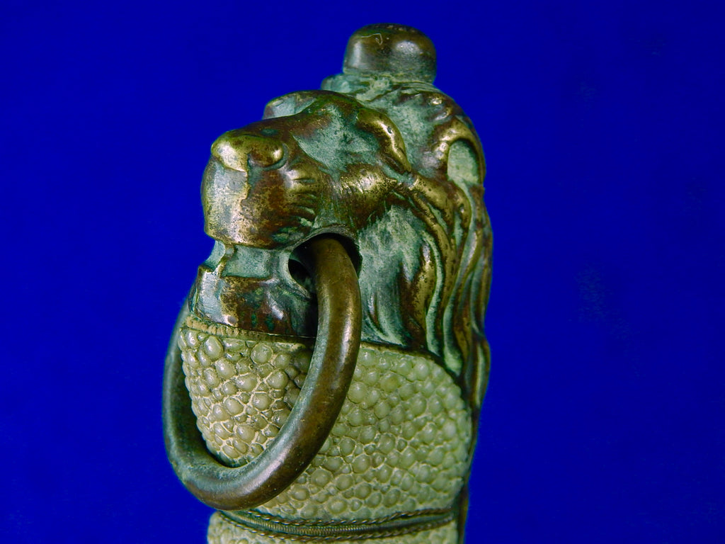 British English WW1 Wilkinson Navy Officer's Midshipman Lion Head Dagg ...