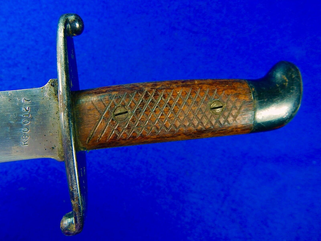 Brazilian Brazil WW1 Model 1908 Short Sword Fighting Knife w/ Scabbard ...