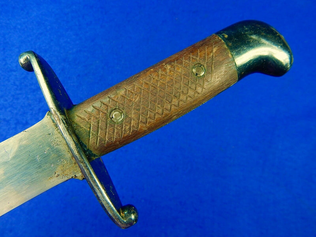 Brazilian Brazil WW1 Model 1908 Short Sword Fighting Knife w/ Scabbard ...