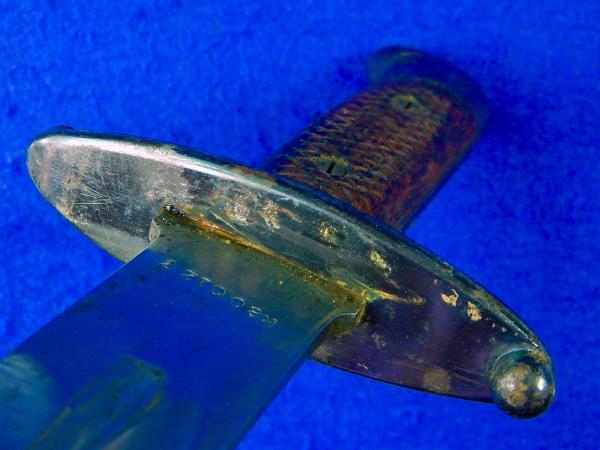 Brazilian Brazil WW1 Model 1908 Short Sword Fighting Knife w/ Scabbard ...