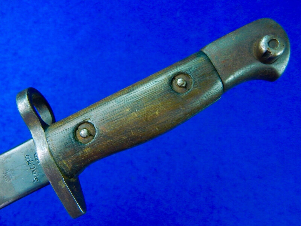 Australian WW2 Model 1907 Enfield Bayonet Short Sword w/ Scabbard ...